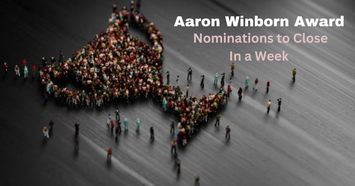 Nominations to Aaron Winborn Award